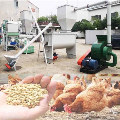 China 2000kg/H Ring Die Feed Pellet Mill Stainless Steel Poultry Feed Pellet Machine for sale
