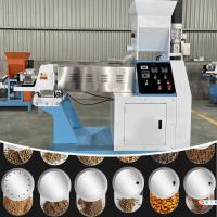 China 300-350kg/H Electric Fish Feed Extruder Machine with 22kW Motor for Small to Medium Feed Production for sale