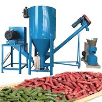 China 500Kg/H Poultry Feed Pellet Machine with 12mm Pellet Size and 7.5-30kw Motor Power for Livestock Feed Production for sale