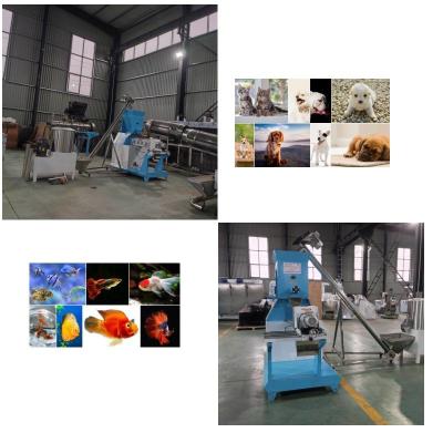 China Automatic Extruder Feed Puffing Production Line 50-500 kg/h Capacity with 380V/3Phase Power for sale
