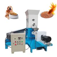 China Livestock Fish Feed Pellet Making Machine 40-100mm Screw Dia 5.5-37kw Capacity 40-500kg/h for sale
