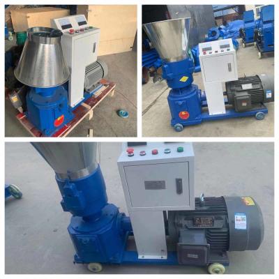 China 15kw Wood Pellet Mill 200kg/H Biomass Pellet Machine for Sawdust Husk Straw for sale
