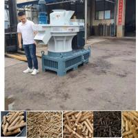 China Vertical Ring Die Biomass Pellet Mill 160kw 4-12mm Wood Pellet Machine for sale