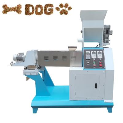 China Pet Cat Screw Feed Extruder Livestock Feed Dry Dog Food Making Machine 5.5KW 40kg/h for sale