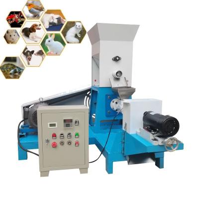 China Dry Type Fish Feed Extruder Machine 40-200mm Screw Diameter Aquatic Feed Processing CE for sale