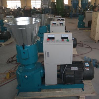 China 22kw Feed Pellet Mill 300kg/H Animal Feed Pellet Making Machine Alloy Steel Roller for sale