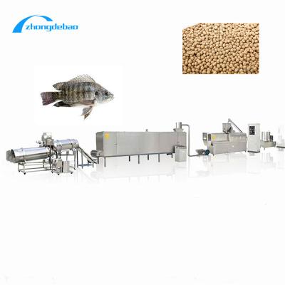 China 500kg/h Floating Fish Feed Production Line Ornamental Fish Food Extruder CE 380V for sale