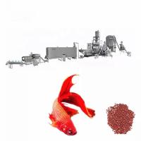 China Floating Fish Feed Production Line 1-20t/h Capacity 0.9-15mm Pellet Size for sale