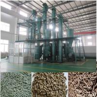 China CE Certified 1-10 TPH Animal Feed Pellet Production Line with Ring Die Machine for Commercial Feed Manufacturing for sale