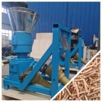 China PTO Flat Die Pellet Mill 100-500kg/H Capacity for Biomass Sawdust and Animal Feed Production for sale