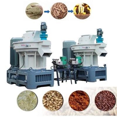 China EWVR Series Vertical Ring Die Wood Pellet Mill Machine 1.5-2 T/H Output with 110KW Power and 600mm Mold Diameter for sale
