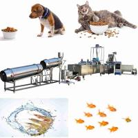 China 1T/H Floating Fish Feed Production Line SGS Fish Feed Pellet Extruder Machine 0.8-20mm for sale