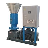 China 100kg/H Home Use Wood Pellet Machine for BBQ Pellets - 7.5KW Power, 300kg Weight Biomass Granulator for sale