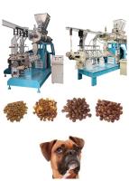 China 500-1000kg/H Twin Screw Fish Feed Extruder - 1-12mm Pellet Size with 22-110kw Power Range for sale
