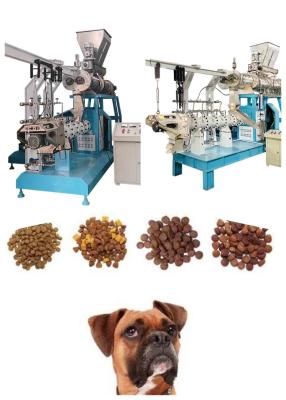 China 500-1000kg/H Twin Screw Fish Feed Extruder - 1-12mm Pellet Size with 22-110kw Power Range for sale