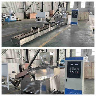 China 200-300kg/H Small Fish Meal Production Line Dog Cat Fish Extruder Machine 380V for sale