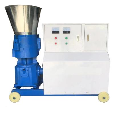 China Biomass Wood Granulator Machine Flat Die Pellet Mill Line 6-12mm Diameter 8-12% Moisture for sale