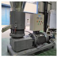 China 500kg/H Flat Die Wood Pellet Mill 55KW 380V Biomass Production Machine with CE Certification for sale