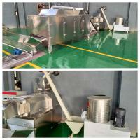 China Floating Fish Feed Production Line 100-10000kg/h Twin Screw Extruder 22-110kw for sale
