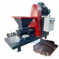 China Biomass Briquetting Machine 300-350kg/h 22kw for Fuel Logs and Barbecue Briquettes for sale