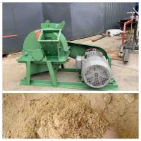 China 11kW Industrial Wood Sawdust Machine with 500kg/h Capacity and 150mm Grinding Wheel for Biomass Processing for sale