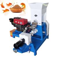China Motor & Diesel Engine Fish Feed Extruder Machine 5.5-132KW Power 40-2000kg/h Production Capacity for sale