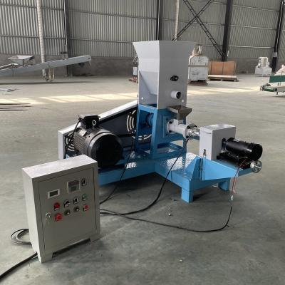 China Zhongdebao Dry Type Fish Feed Extruder Machine 50-2000kg/h Capacity with 5.5-160KW Power Options for sale