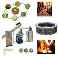 China 380V Industrial Wood Pellet Machine with 6-12mm Pellet Size and 1.1-1.3 t/m³ Density for Biomass Processing for sale