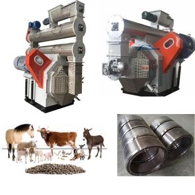 China 1-13T/H Feed Pellet Mill Poultry Goat Feed Pellet Making Machine for sale