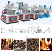 China 1-10TPH Biomass Pellet Production Line with 42CrMo Ring Die for Wood Chips & Straw Processing for sale