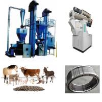 China 1-20TPH Animal Feed Pellet Production Line 256kw Ring Die Pellet Machine 1.5-12mm for sale