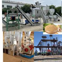 China High-Efficiency Feed Pellet Production Line Clean Crush Mix Granulate Cool Screen & Pack for sale