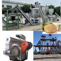 China High-Efficiency Feed Pellet Production Line Clean Crush Mix Granulate Cool Screen Pack for sale