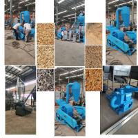 China Industrial Wood Hammer Mill Shredder 37KW Power 2500kg Capacity for Biomass Processing for sale