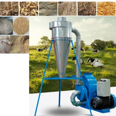 China Electricity Grinder Crusher Machine Diesel Engine Hammer Mill 1.5-45kW 60-2000kg/h Capacity for sale