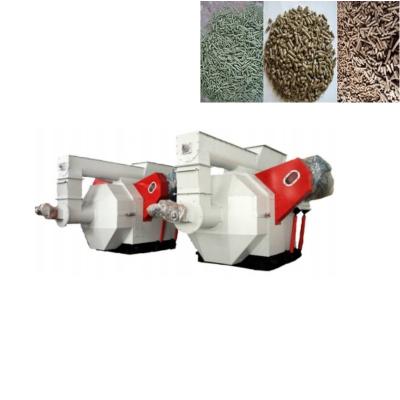 China 1-8 TPH Ring Die Feed Pellet Machine Livestock Chicken Feed Pellet Mill 22-150kw for sale