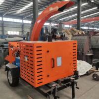 China Mobile Wood Grinder Crusher Machine 100-1000 Kg/hr Capacity with 3-30kW Power and CE Certification for sale