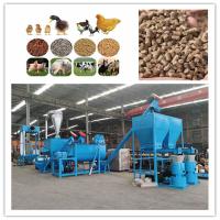 China Ring Die Animal Feed Processing Machine 0.5-30 Tons/H Alfalfa Pellet Mill for sale