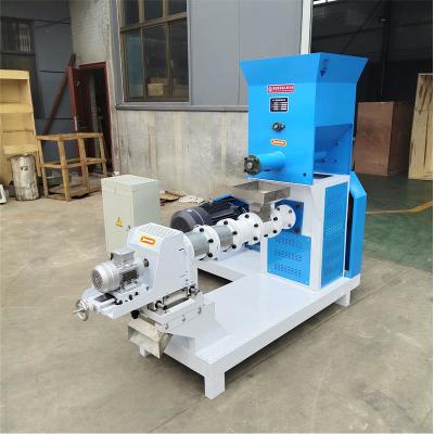 China 50kg/H Carbon Steel Pet Feed Extruder Machine with 5.5kW Power for Floating and Sinking Aquatic Food Production for sale