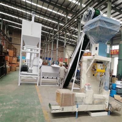 China Wood Pellet Production Line 500-1000kg/H Biomass Pellet Machine 118KW Complete Set for sale