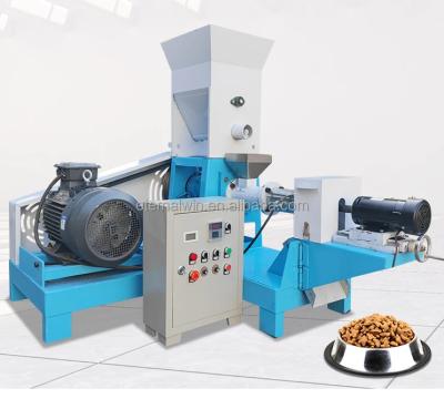 China Screw Feed Extruder Machine 40-2000kg/h Capacity with 1-20mm Screw Diameter for Pet Food Processing for sale