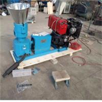 China 15HP 2200r/m Poultry Feed Pellet Mill Machine for Household Use with 200-300 kg/h Capacity for sale