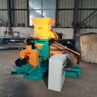 China 180-200kg/H Screw Feed Extruder Machine Motor Model Diesel Model for sale