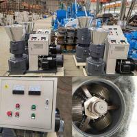 China 22KW 300kg/H Flat Die Wood Pellet Mill for Biomass Pellet Making for sale