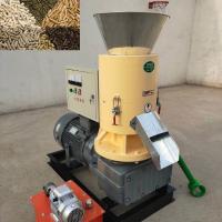 China PLC Controlled Mobile Wood Pellet Production Line 300-500kg/H Biomass Pellet Mill for sale