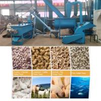 China Automatic Feed Pellet Maker 7.5-30kw 0.5-1t/h Carbon Steel for Livestock for sale