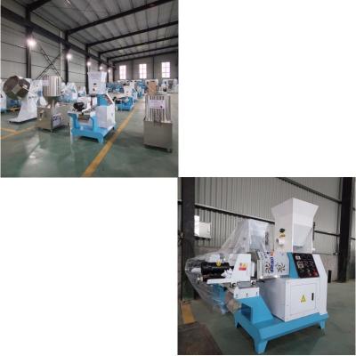 China Automatic Dry Type Fish Feed Extruder 5.5-160KW Electric Heating 50-2000kg/h for sale