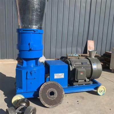 China Electric Poultry Feed Pellet Maker 200-1500 kg/h Animal Feed Pellet Processing Machine for sale