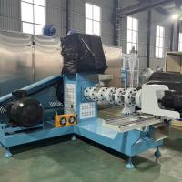 China Digital Temperature Control Screw Feed Extruder 220V/380V 40-2000kg/h for Pet Food Processing for sale