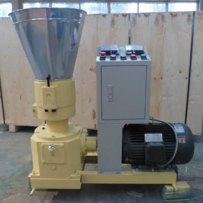 China Automatic Feed Pellet Machine 200-1200kg/h 7.5-30kw for Poultry Livestock Pet Feed Making for sale
